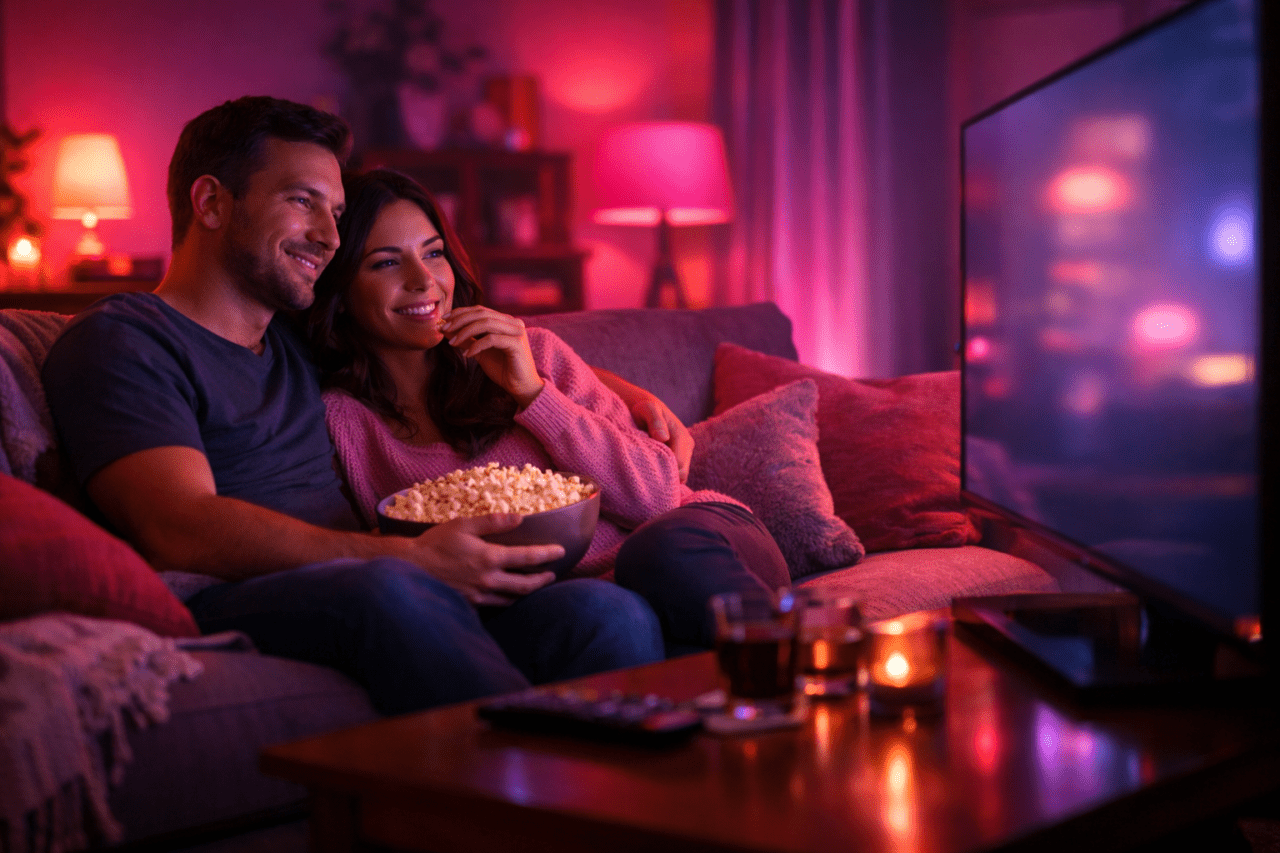 Valentine’s Day movie marathon tips: Help minimize buffering with fiber